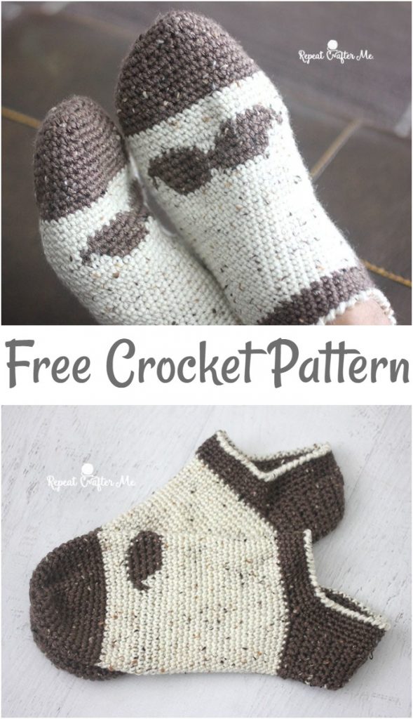Crochet Socks Free Patterns - All Crochet Pattern